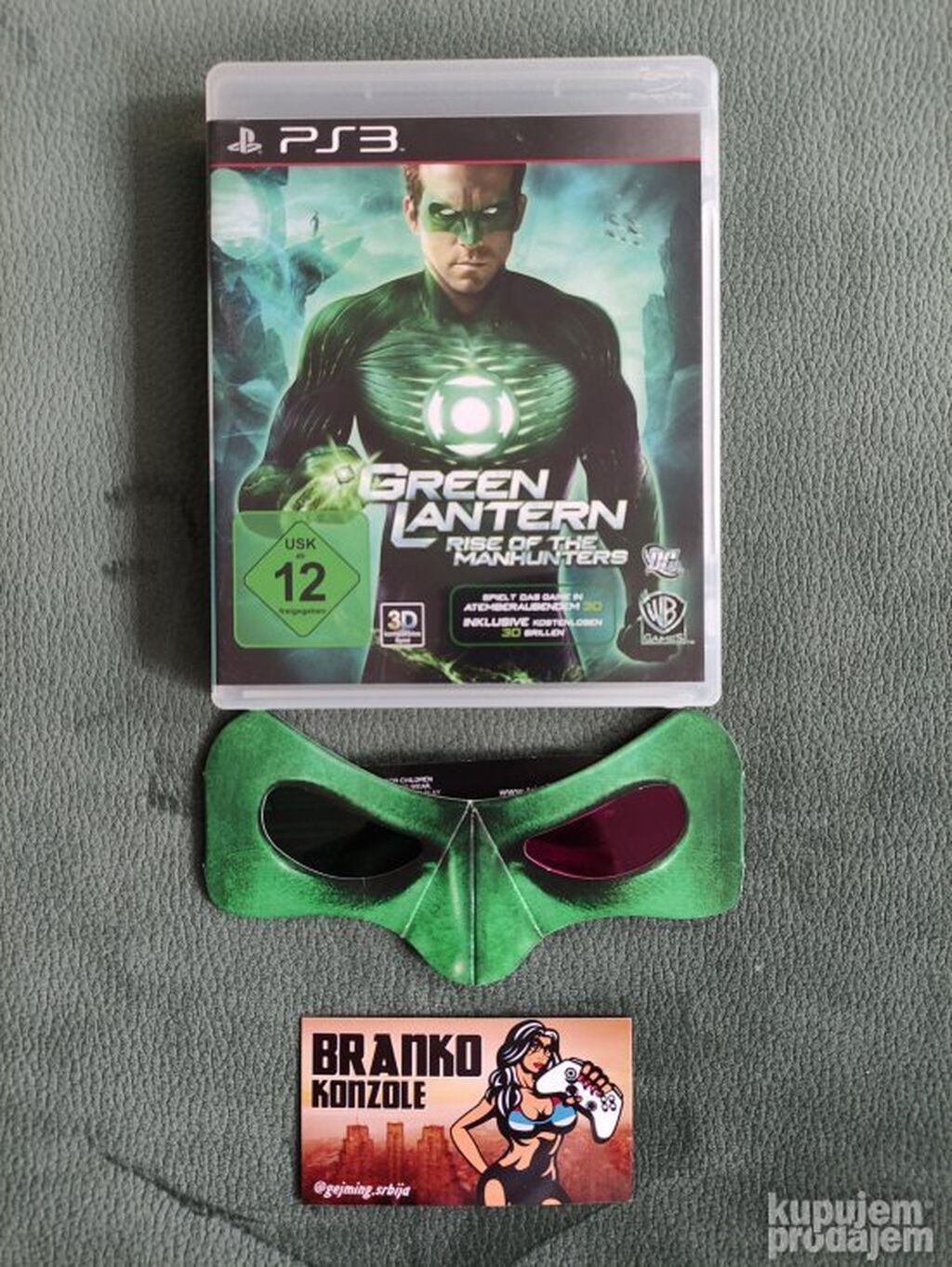 Prodajem original igricu za Sony Playstation 3 konzolu - Green Lantern