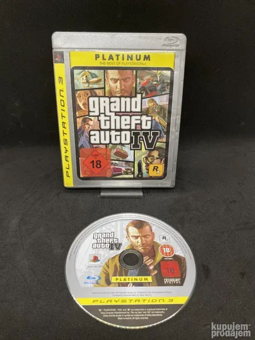 Prodajem original igricu za Sony Playstation 3 konzolu - Grand Theft