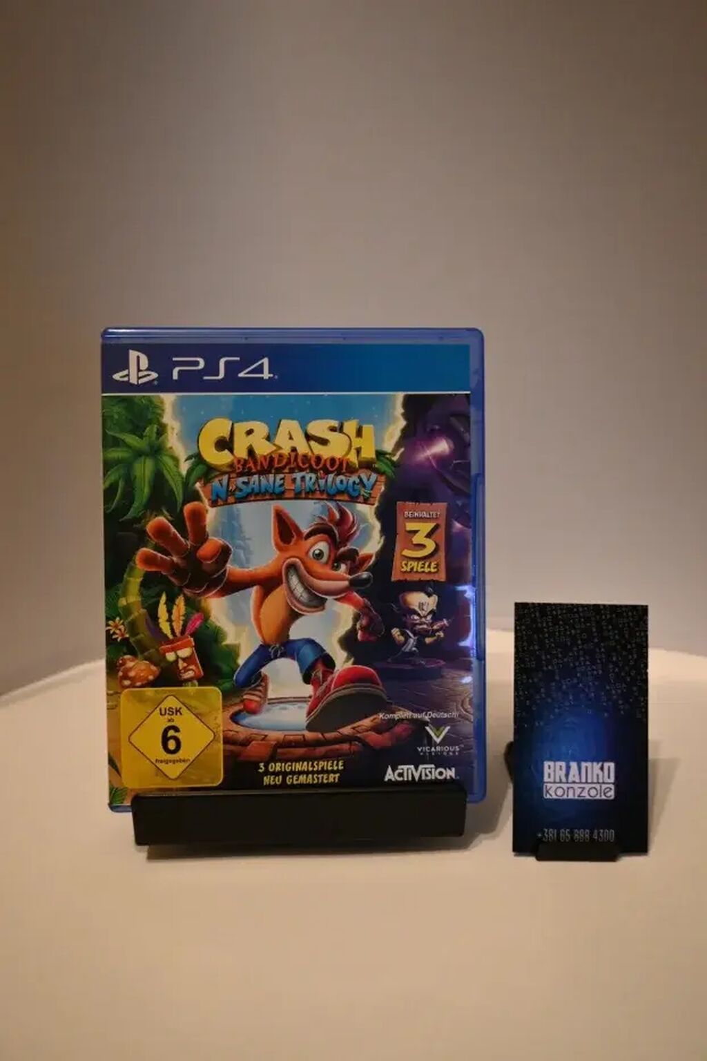 Prodajem original igricu za Sony Playstation 4 konzolu - CRASH N. Sane