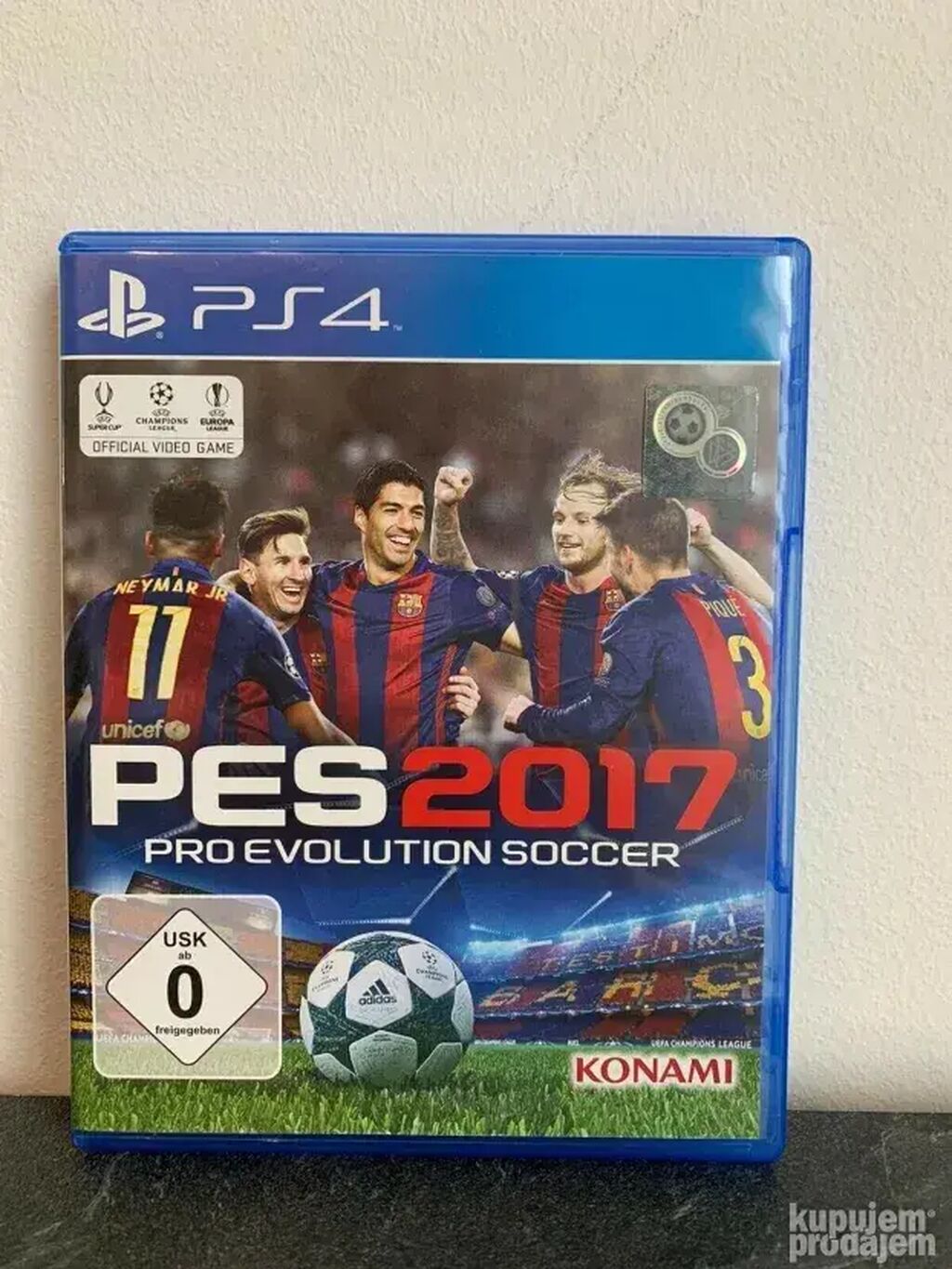Prodajem original igricu za Sony Playstation 4 konzolu - PES 2017 Igra