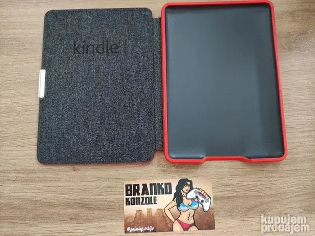 ORIGINAL Futrola (magnetic case) za Kindle Paperwhite 1 2 3 - crvena