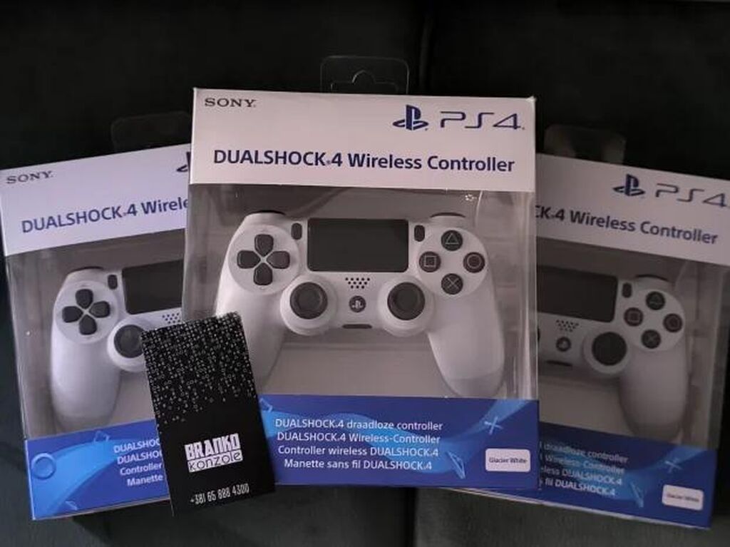    NOV original DualShock 4 (beli)    60€ / kom   ️ 7 dana garancije