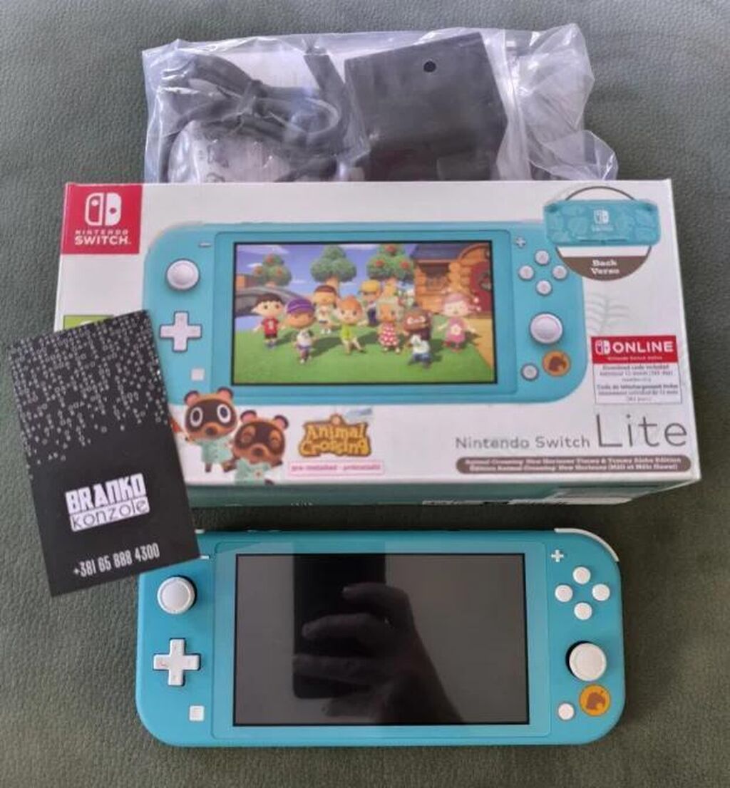 JEDINSTVENA PONUDA! Nintendo Switch Lite Animal Crossing limited