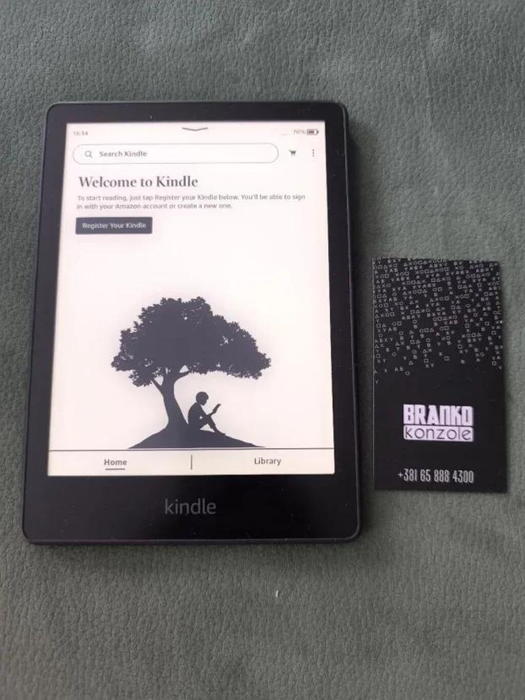 Kindle Paperwhite 5 (11. generacija) Boja: crna Kindle je u odlicnom