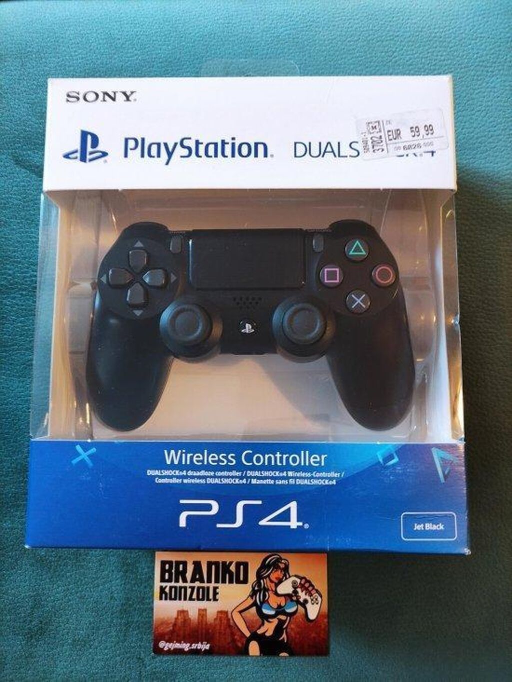 Prodajem pravi original Dualshock 4 za Sony Playstation 4 konzole