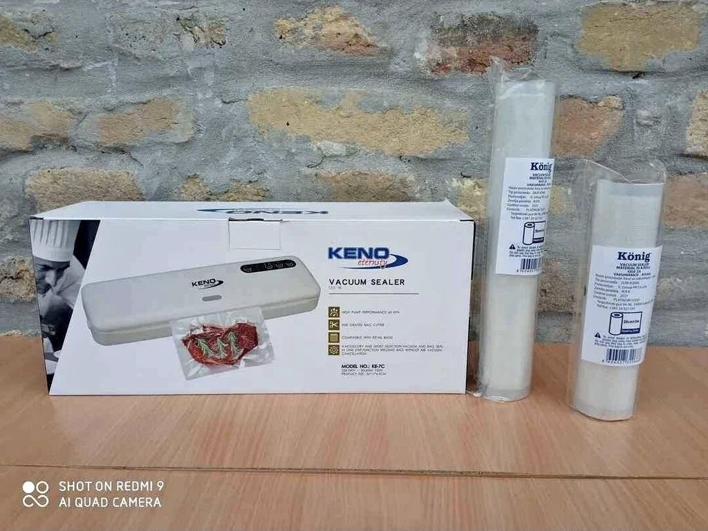 Vakuumska mašina za pakovanje Keno (Keno electronic Vacuum Sealer) sa