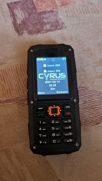 Cyrus “Outdoor Mobility” izdržljivi mobilni telefon - Robusan