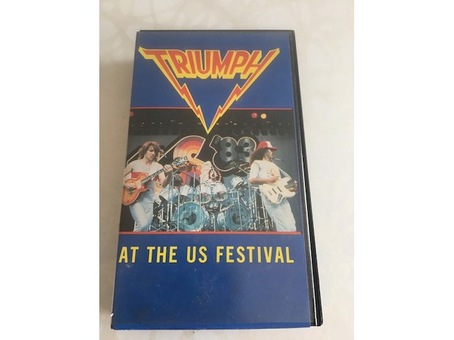 Vhs TRIUMPH-At the US festival/org