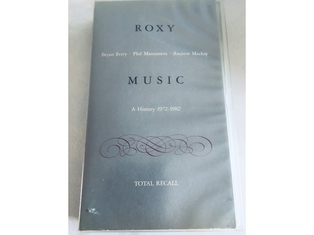 Vhs Roxi Music A History 1972-1982