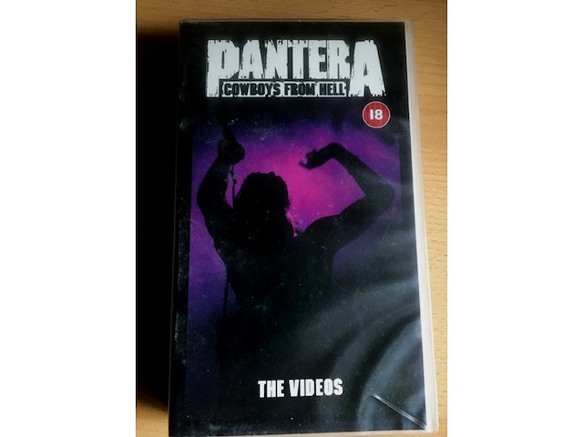Vhs Pantera-The videos