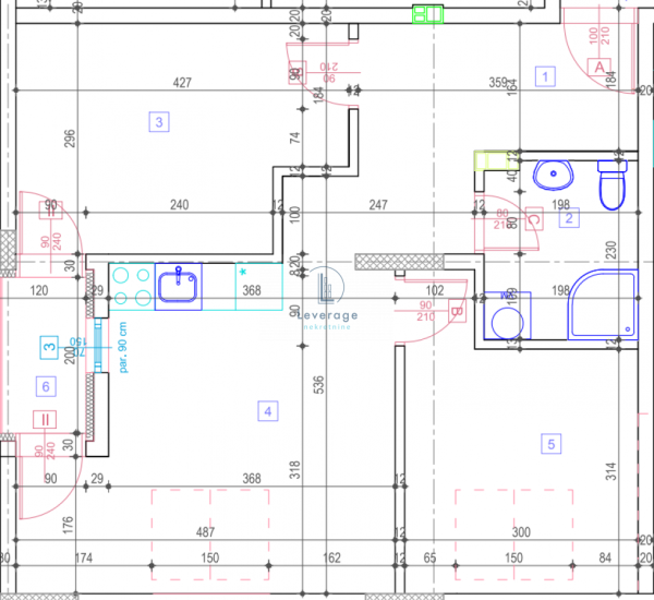 Dvoiposoban stan na prodaju, 55m2, 126.500€