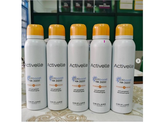 Activelle Power Move Anti-perspirant dezodorans u sprej