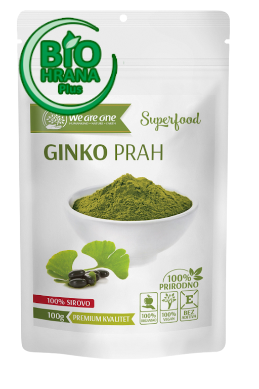 Ginko prah organik 100g