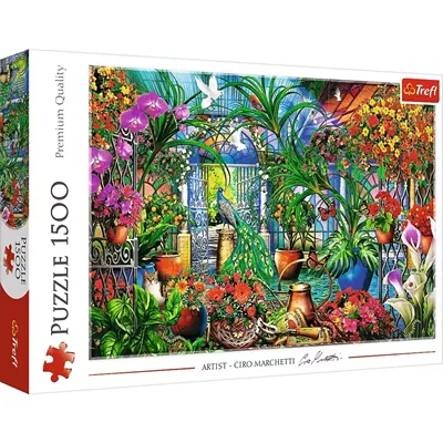 Trefl Trefl puzzle 1500 Secret Garden T26188