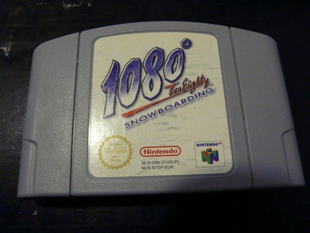 Nintendo 64 igrica - 1080 Snowboarding