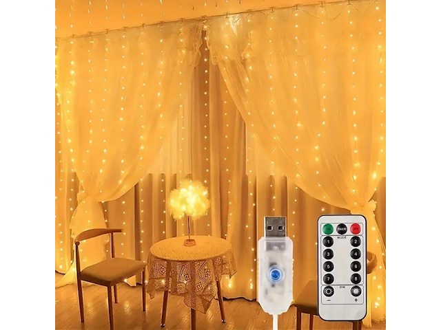 ❆ Bozicne i Novogodisnje LED lampice 3x1 m USB ✿NOVO✿
