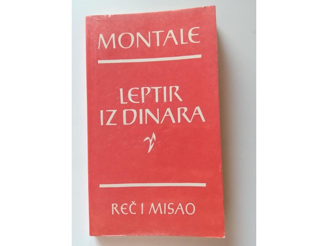 Leptir iz dinara, Montale