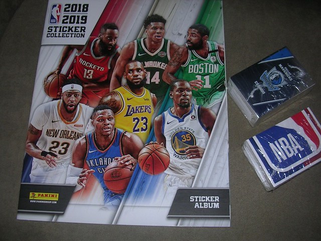 NBA 2018/19 PANINI  KOMPLETAN SET I PRAZAN ALB