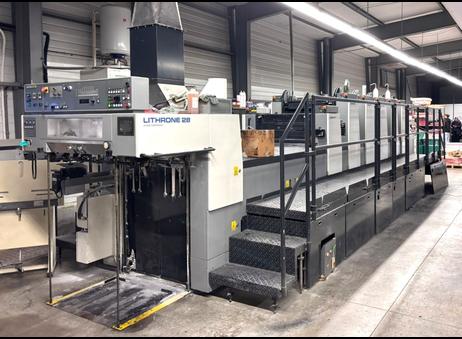 KOMORI L 528 + Cx 2002 petobojni ofset štampač