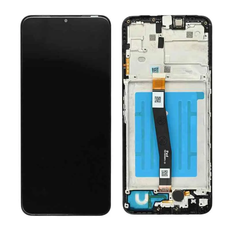LCD za Samsung A226B/Galaxy A22 5G GH81-20694A + touch screen + frame Black FULL-SP