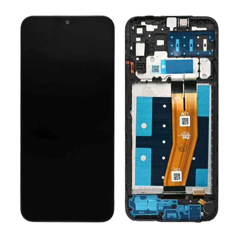 LCD za Samsung A145/Galaxy A14 GH81-23541A + touch screen + frame Black FULL-SP