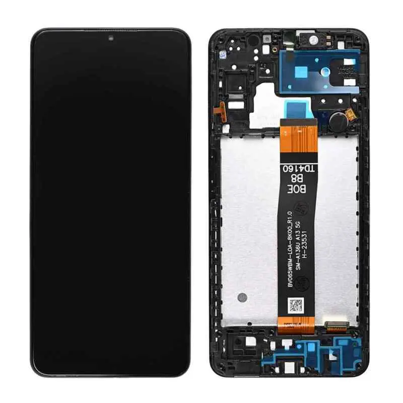 LCD za Samsung A136/Galaxy A13 5G GH82-29077A + touch screen + frame Black FULL-SP