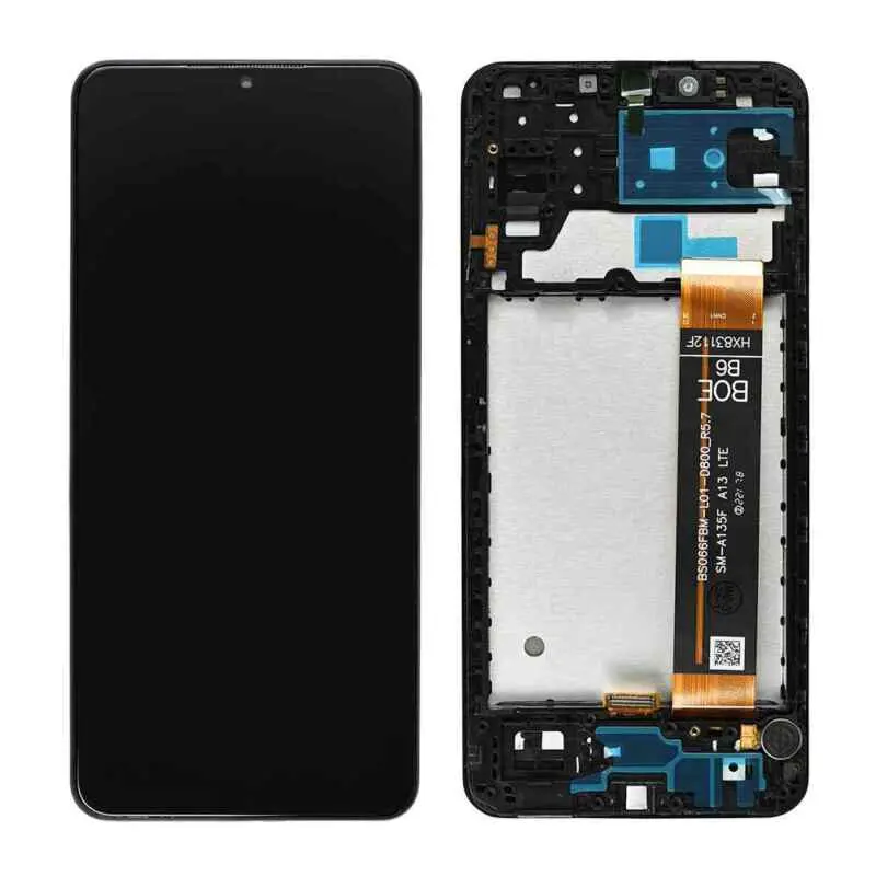 LCD za Samsung A137F/Galaxy A13 4G GH82-29228A rev.0.5 + touch screen + frame Black FULL-SP