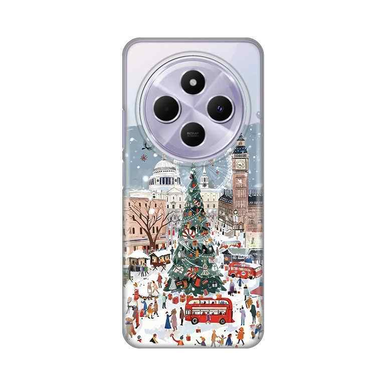 Maska silikon Print za Xiaomi Redmi 14C/Redmi A4 Christmas Town