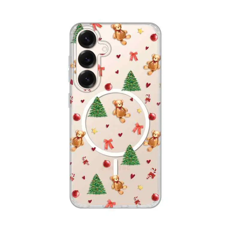 Maska Print Magsafe za Samsung S931B Galaxy S25 Merry Bear