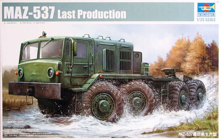 TRUMPETER 1/35 MAZ-537 Last Production