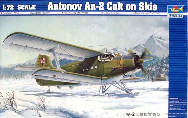 TRUMPETER 1/72 Antonov An-2 on Skis