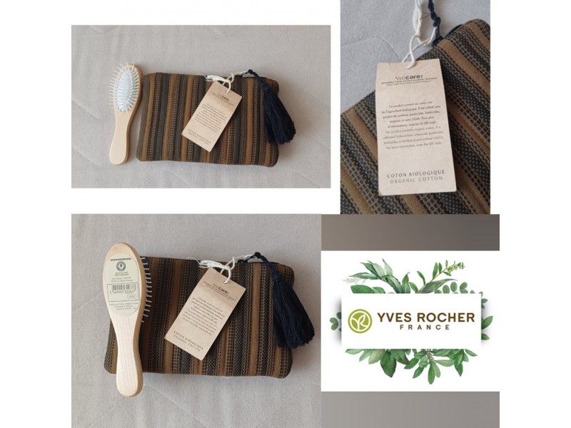 Yves Rocher eco set,organski pamuk,prirodni materijali