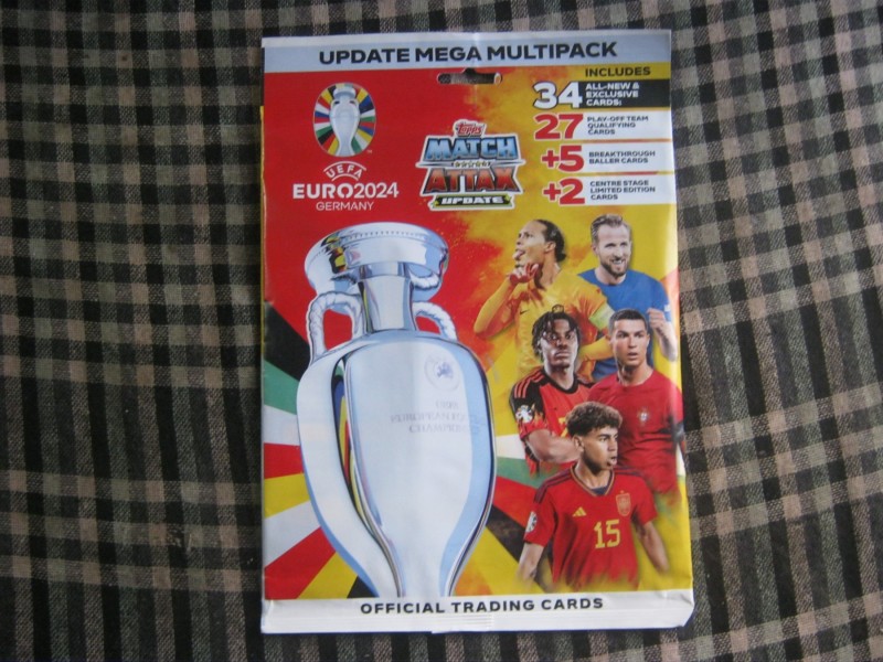 UPDATE MEGA MULTIPACK TOPPS MATCH ATTAX EURO 2024