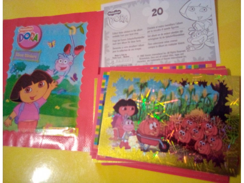 DORA (2006.) PANINI Sličice na komad MINT