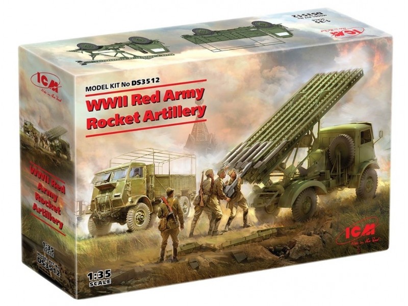 1:35 maketa Red Army rocket artilery