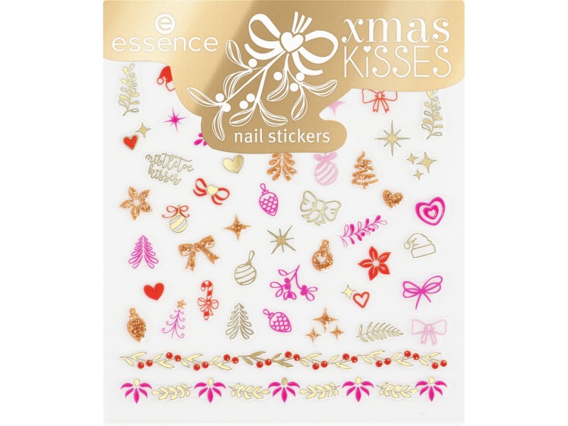 ESSENCE XMAS KISSES NAIL STICKER