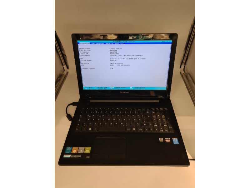 Lenovo Laptop G5-70 i3-4030u ,4gb ram
