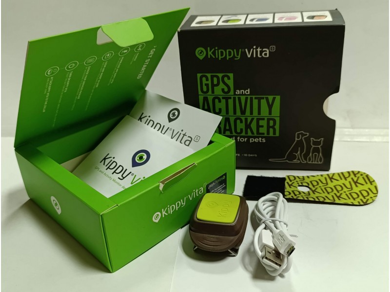 Kippy vita GPS Activity tracker, za pracenje pasa i mac