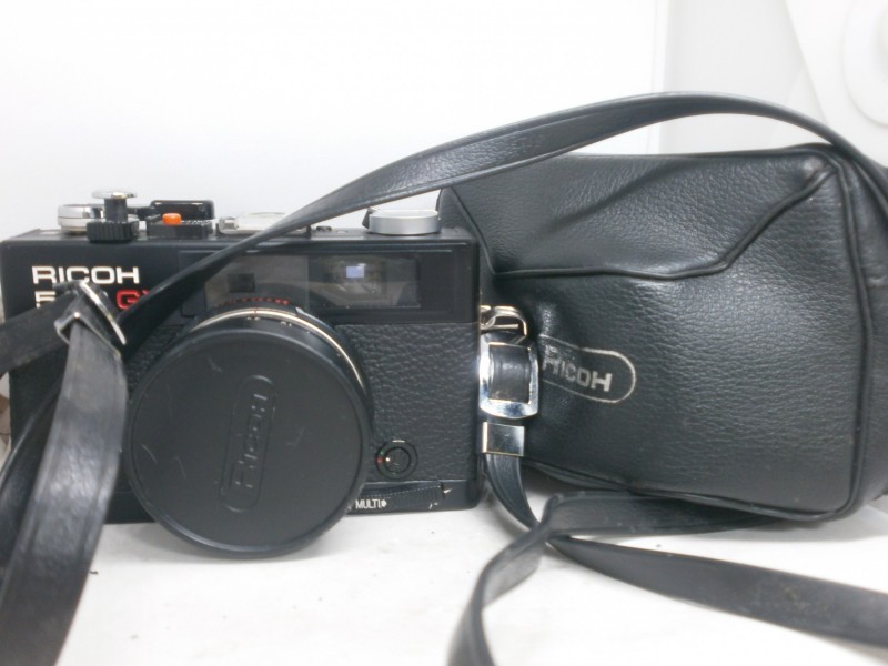 Ricoh 500 GX Black Compact Rangefinder Film Camera
