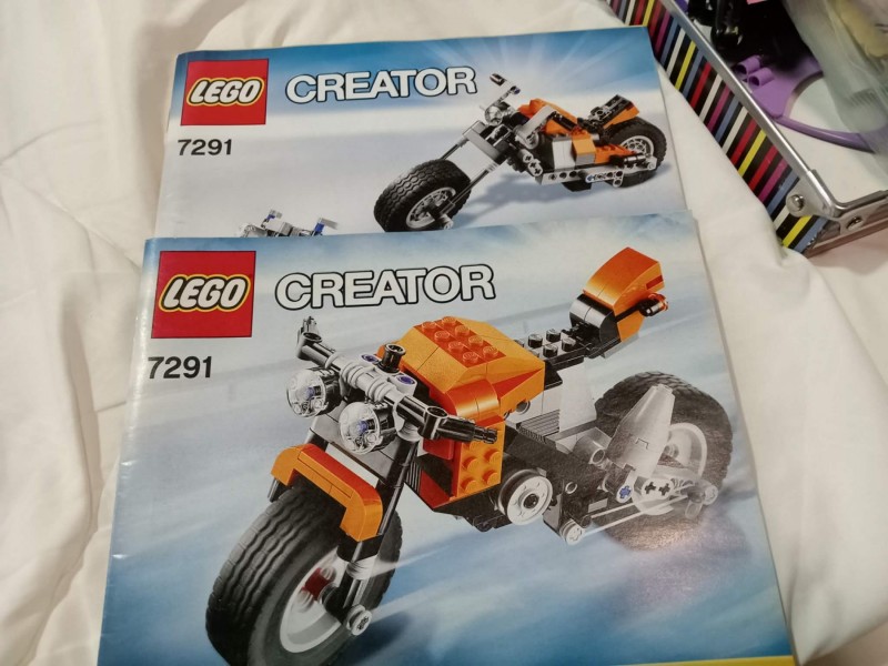 Lego uputsvo 7291 dve sveske