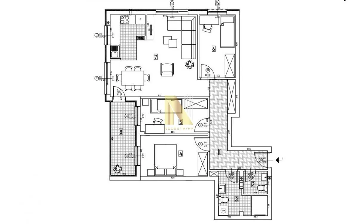 Prodaja, četvorosoban stan, 85m², Bulevar patrijarha Pavla, Novi Sad Sve Podlokacije