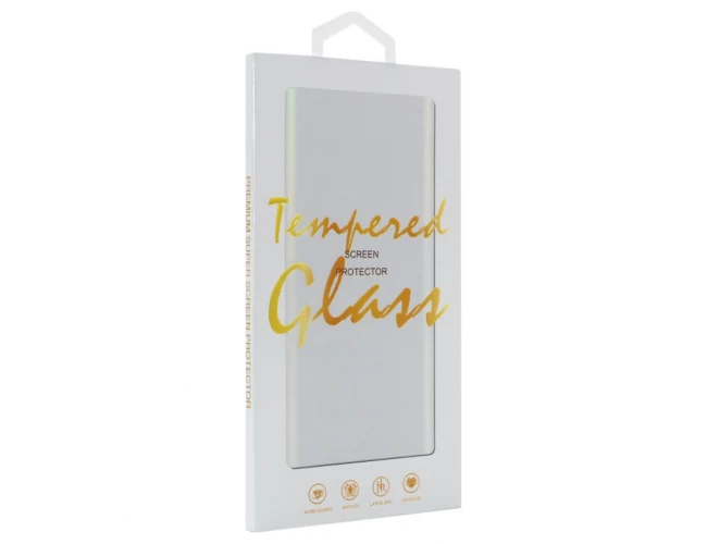 Red Tempered Glass zaštitno staklo za Honor 90 - zakrivljeni, crni