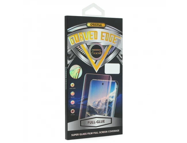 Red Zaštitno staklo za Huawei Nova 10 - tempered glass, full glue, zakrivljeni, crni