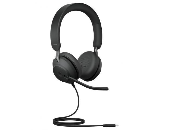 Jabra EVOLVE2 40 VC Headsets - USB - C, MS Stereo