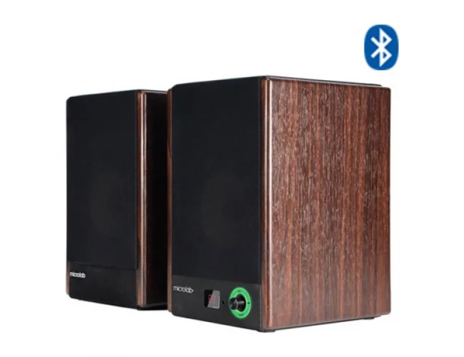 Microlab SOLO5 zvučnici 2.0 - drveni, 90W RMS, Bluetooth, Optical, 2x RCA