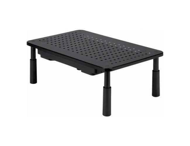 Gembird MS - TABLE - D - 01 nosač za monitor - podesivo postolje sa fiokom, dimenzije 370x235x140mm