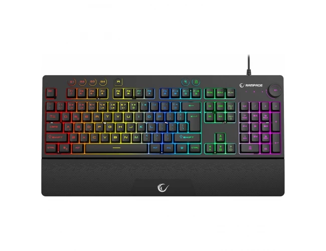 Rampage KB - GX65 tastatura - gaming dizajn, USB povezivanje