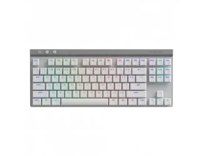 Logitech G515 Lightspeed USB tastatura - mehanička, TKL, bežična, bela