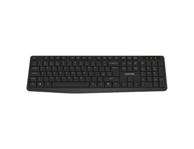 Canyon KB - W01 - BK bežična tastatura - crna