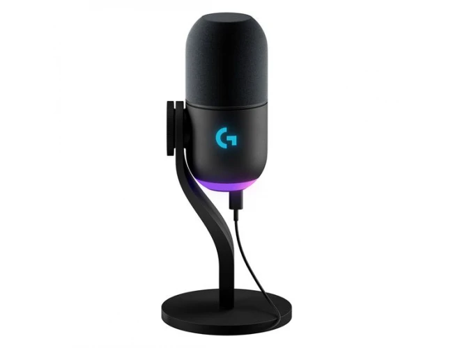 Logitech Yeti GX Gejming mikrofoni - RGB, LIGHTSYNC, USB, crni